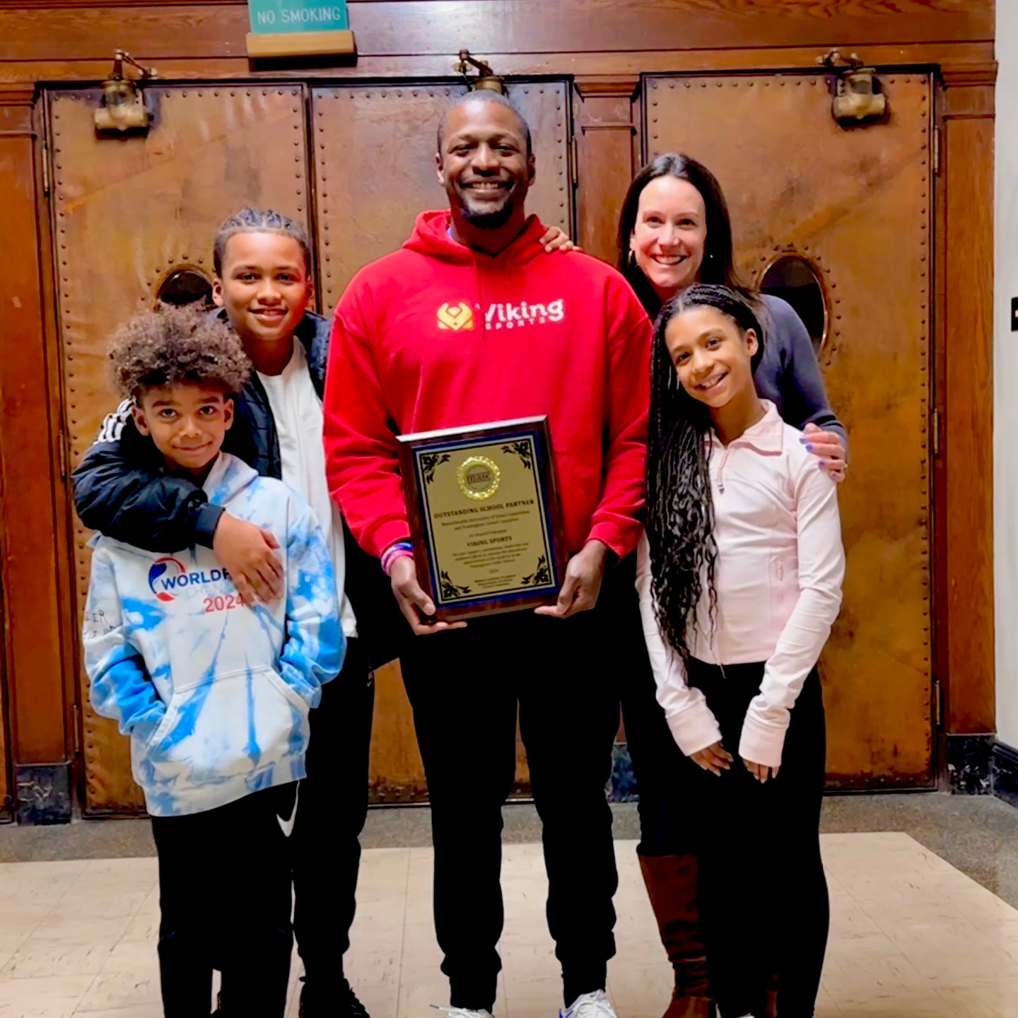 Honored to Receive the Outstanding School Partner Award – LeRoy J ...